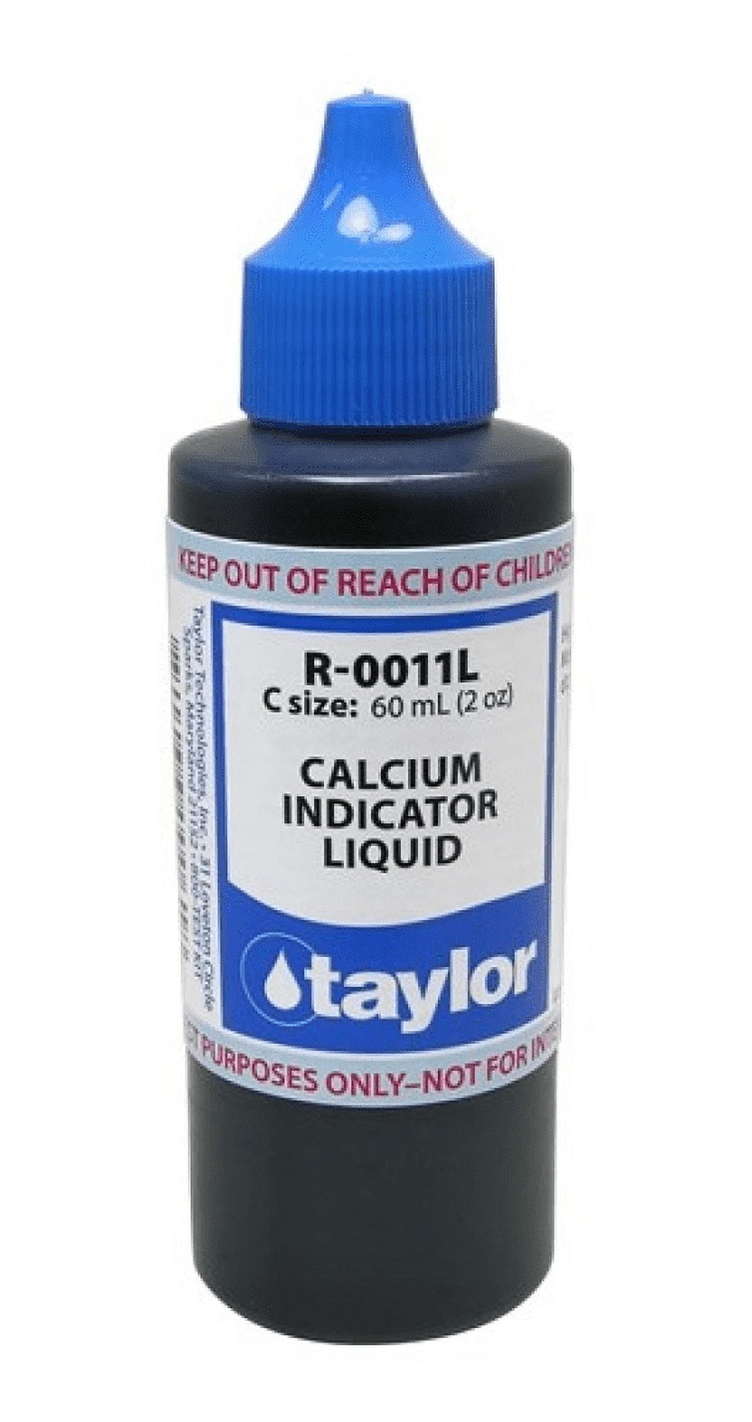 Taylor R-0011L-C 2oz Calcium Indicator Liquid - Walmart.com