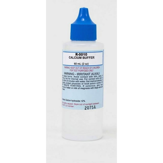 Taylor R0010 Swimming Pool Spa Water Test Kit Calcium Buffer 2 Oz ...