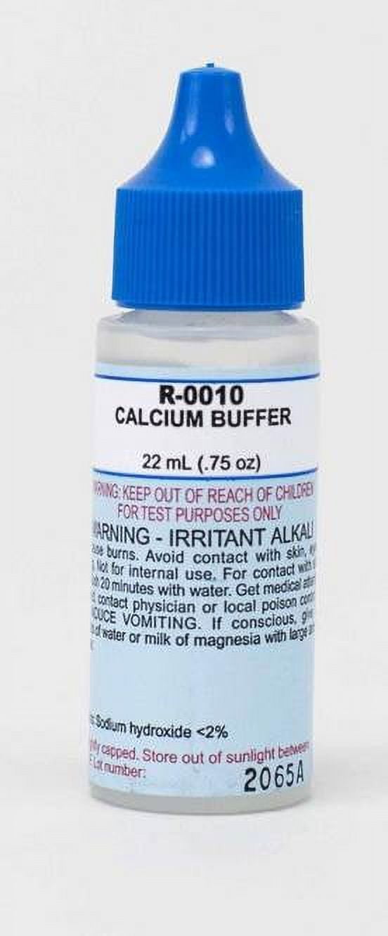 Taylor R0010 Swimming Pool Water Test Kit Calcium Buffer .75 Oz Refill ...