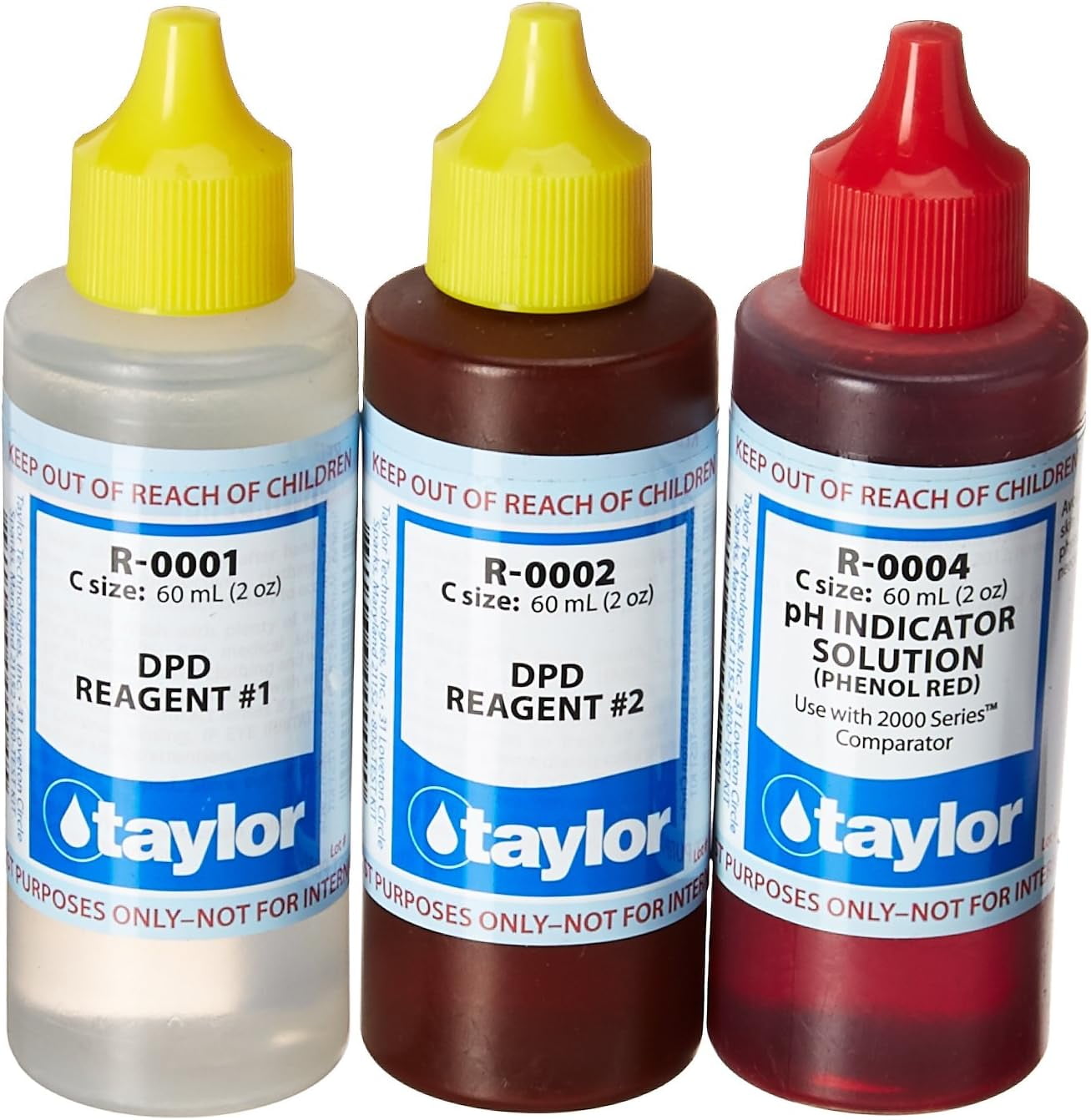 Taylor, Replacement Reagent Refill Kits, 2 oz, Basic Refill Kit ...