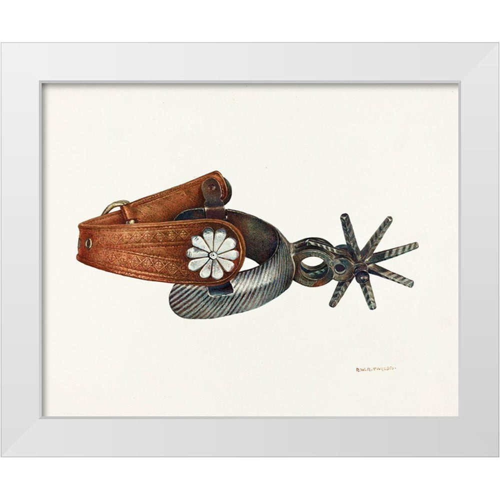Taylor, Robert W.R. 24x20 White Modern Wood Framed Museum Art Print ...