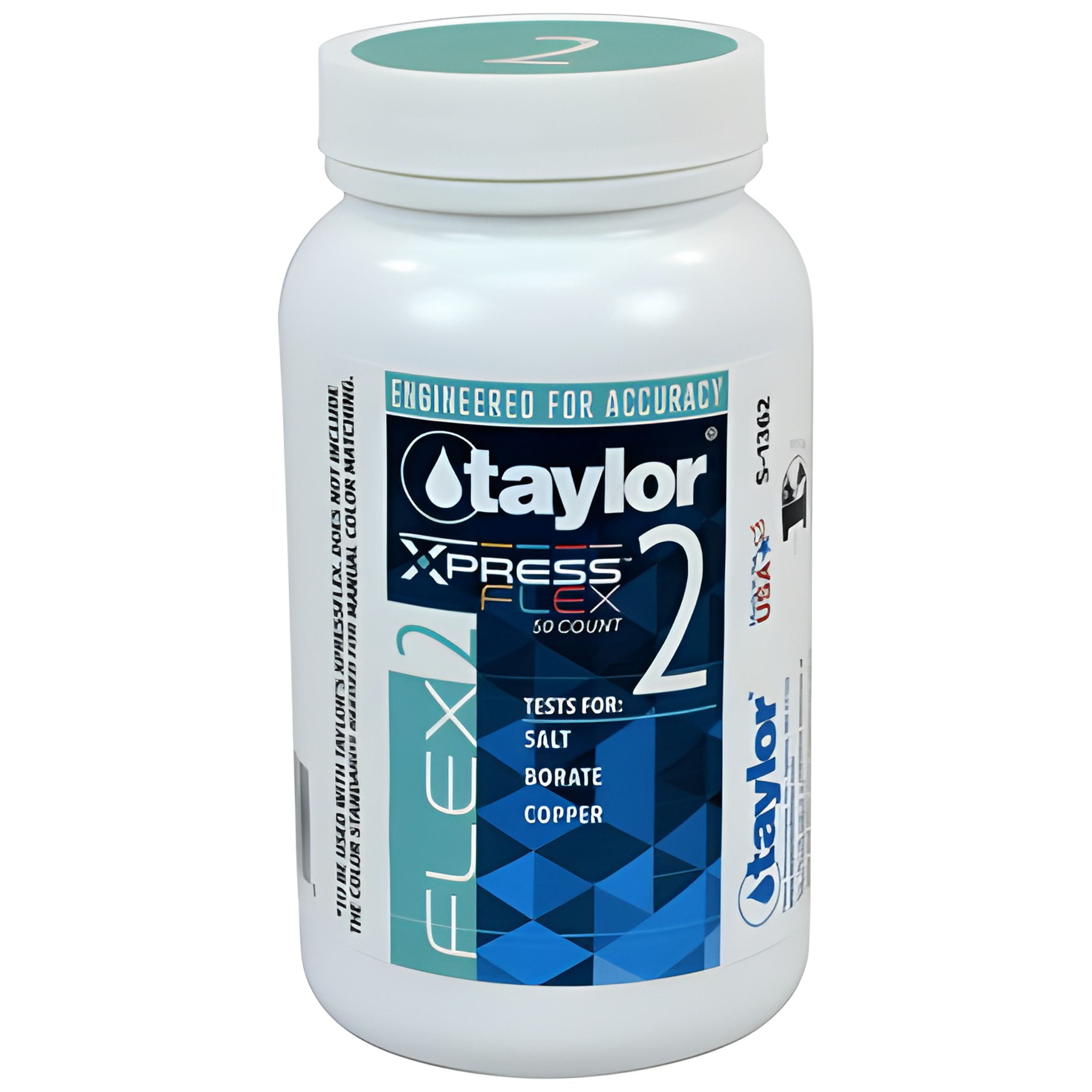 Taylor S13626 Flex2 Salt Copper Borate Test Strips - Walmart.com