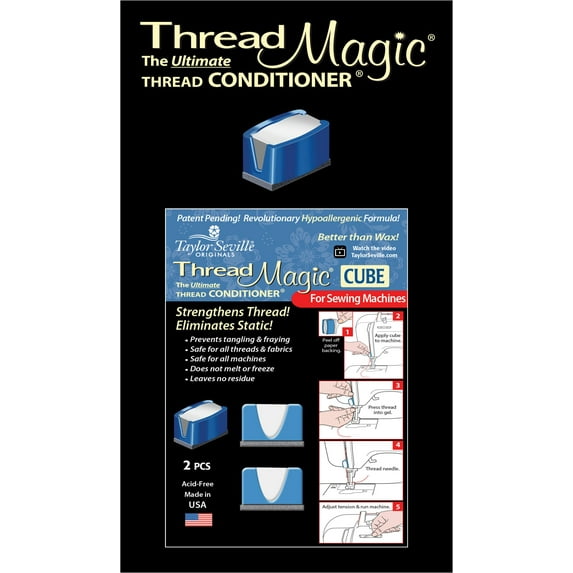 Taylor Seville Thread Magic Cube, Reduces Thread Friction, UV ...