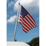 Free Shipping! Taylor Stainless Steel Flag Pole, 1" Diameter - Walmart ...