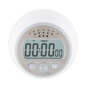 Mainstays Digital Kitchen Timer, Magnetic Countdown Count up Timer with ...