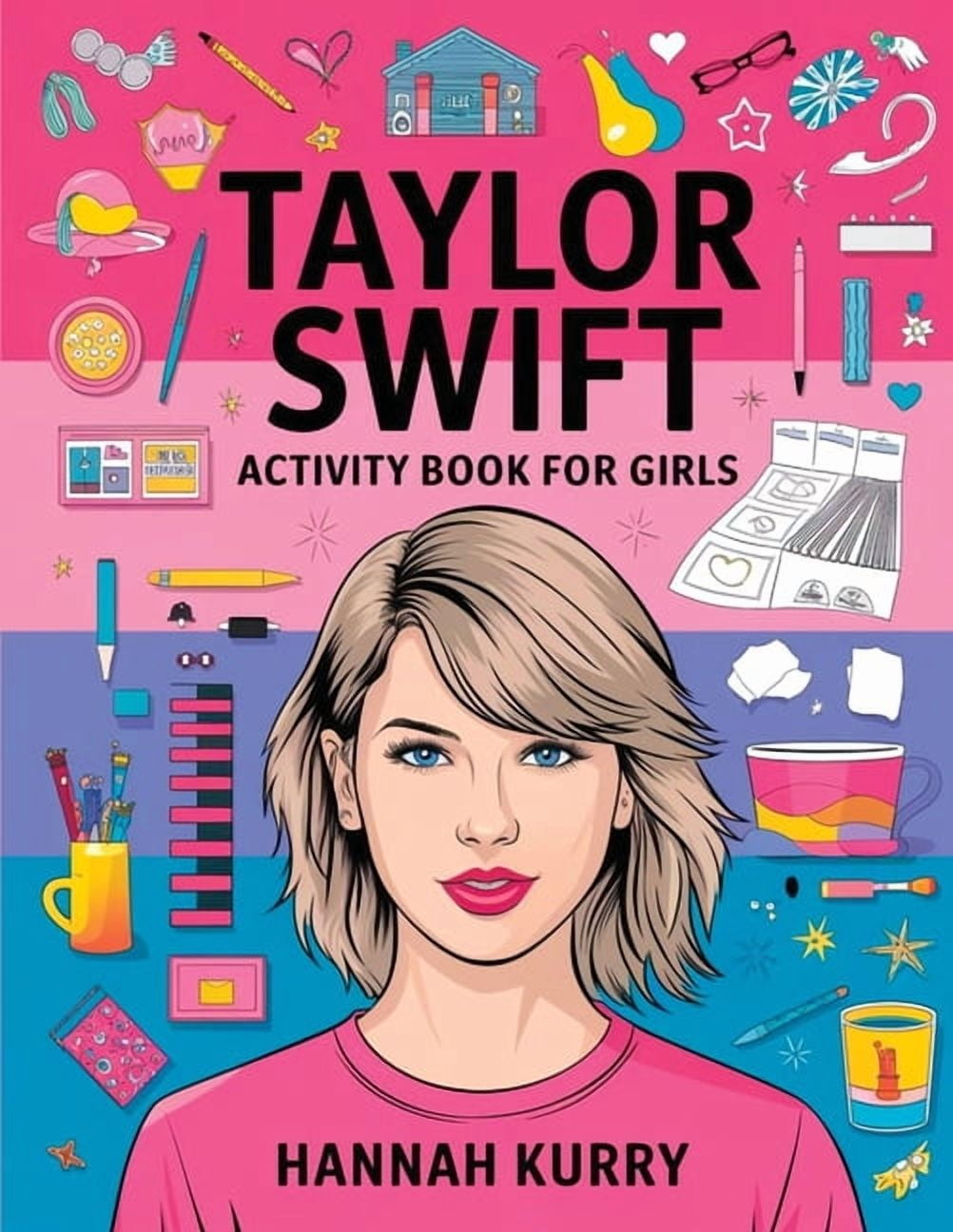 Taylor Swift Activity Book for Girls: Celebrate Every Era with Puzzles ...