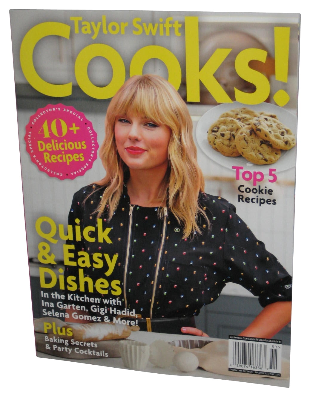 Taylor Swift Cookbook (2024) Magazine Book - (Her 40+ Go-To Delicious ...