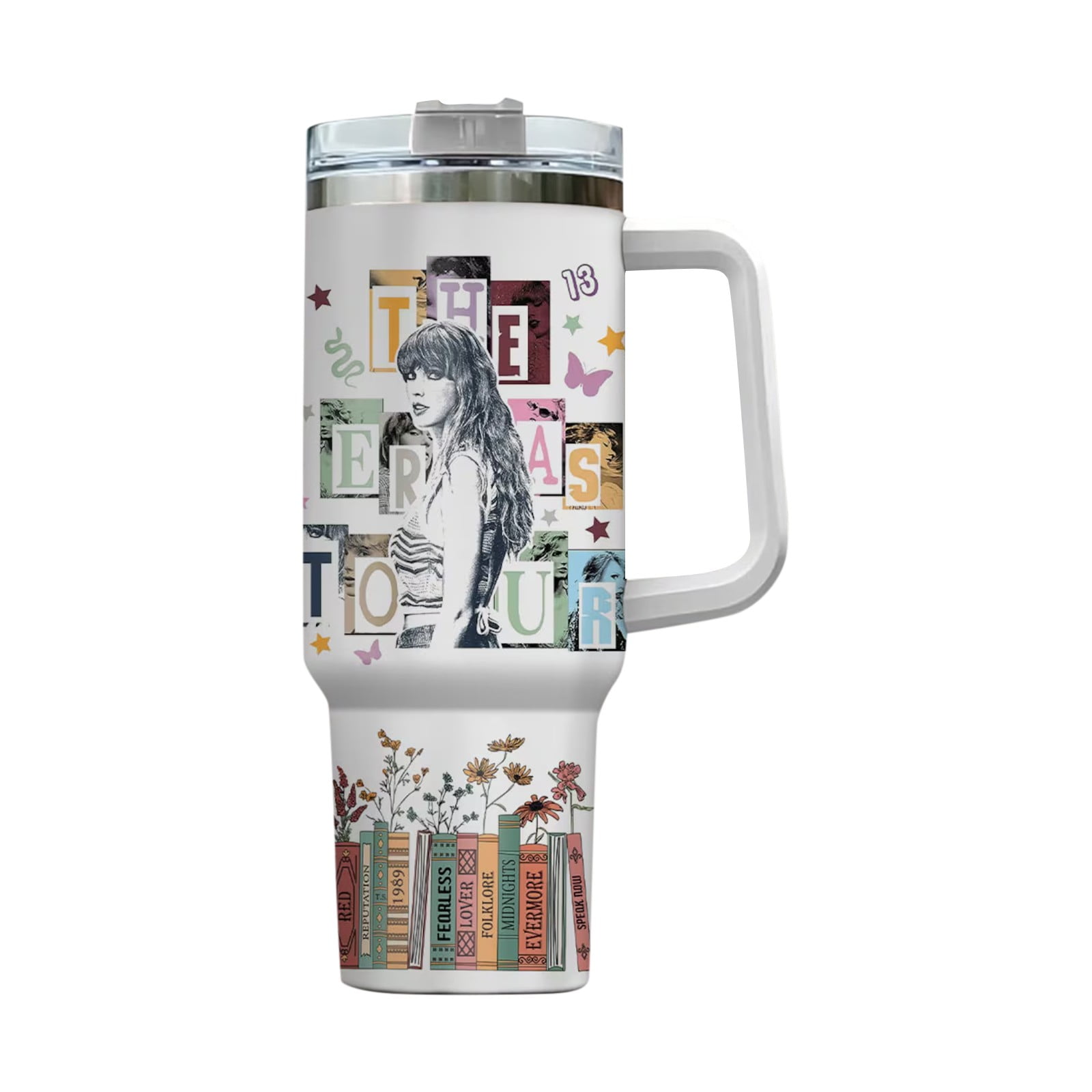 Taylor Swift Fans Gifts, Taylor Swift Cup,Stainless Steel 40 oz Taylor ...