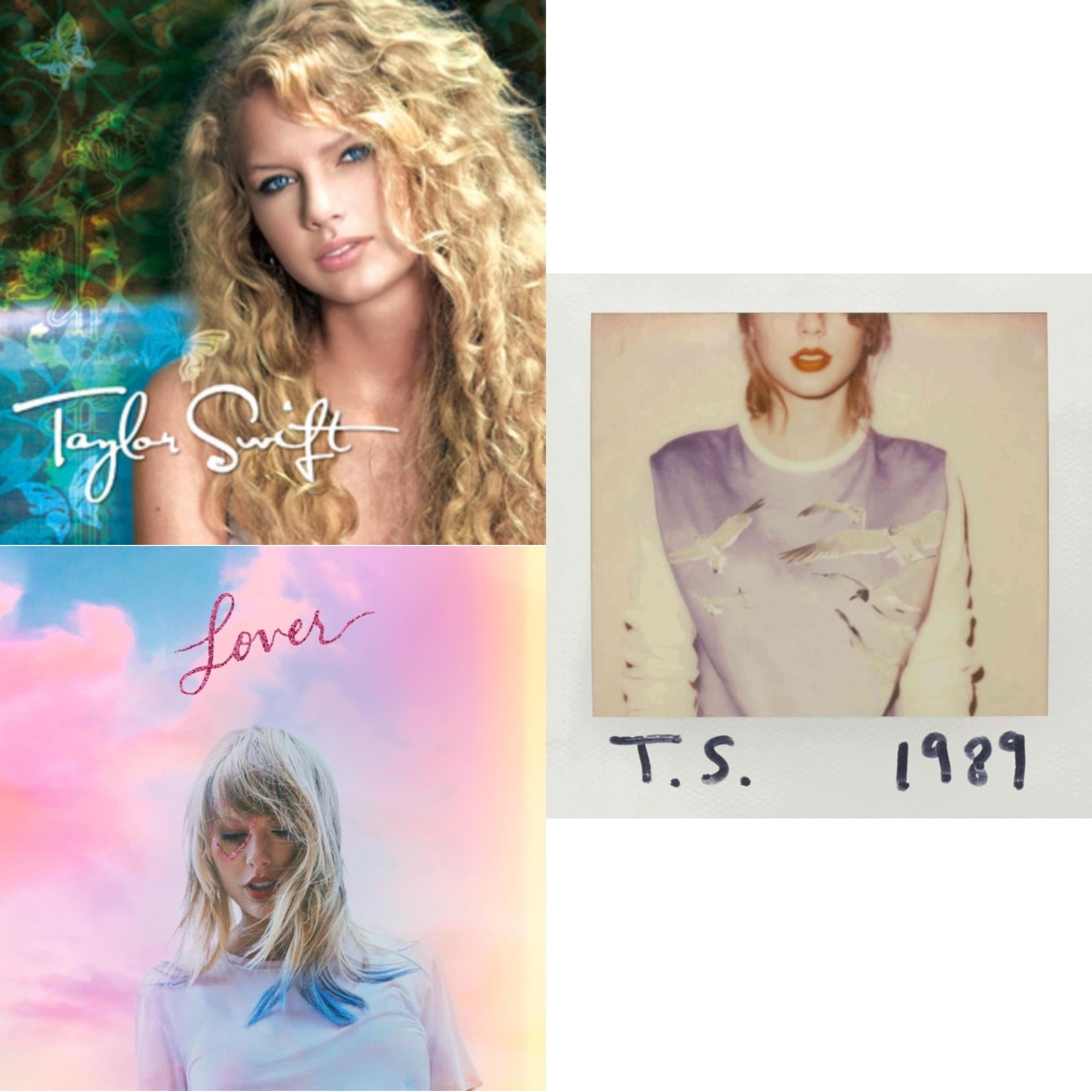 Taylor Swift & Lover (Deluxe) (Version 4) & 1989 [CD Bundle] - Walmart.com