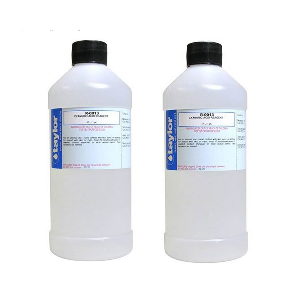 Taylor Swimming Pool Spa Test Kit Cyanuric Acid Reagent 13 16 Oz Bottle ...