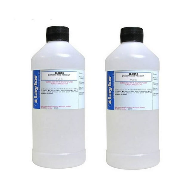 Taylor Swimming Pool Spa Test Kit Cyanuric Acid Reagent 13 16 oz Bottle ...