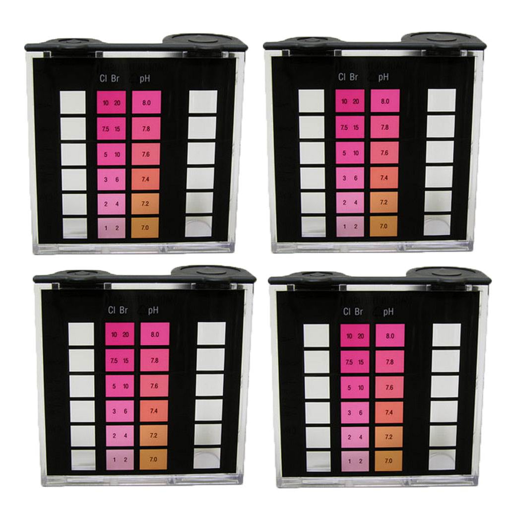 Taylor Swimming Pool Test Kit Chlorine BromineReplacement Comparator (4 ...