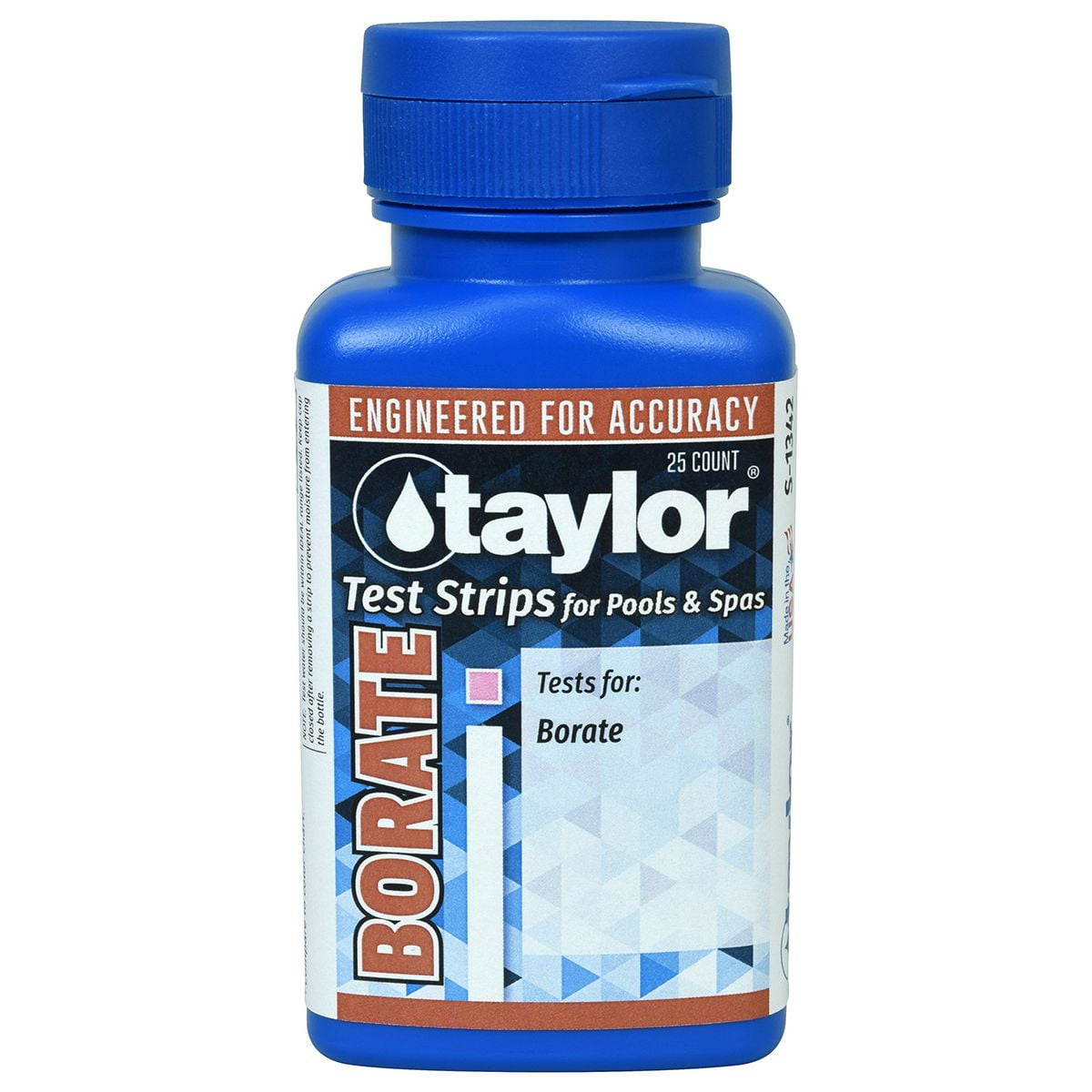 Taylor Technologies Borate Test Strips - 5/Bottle - Walmart.com
