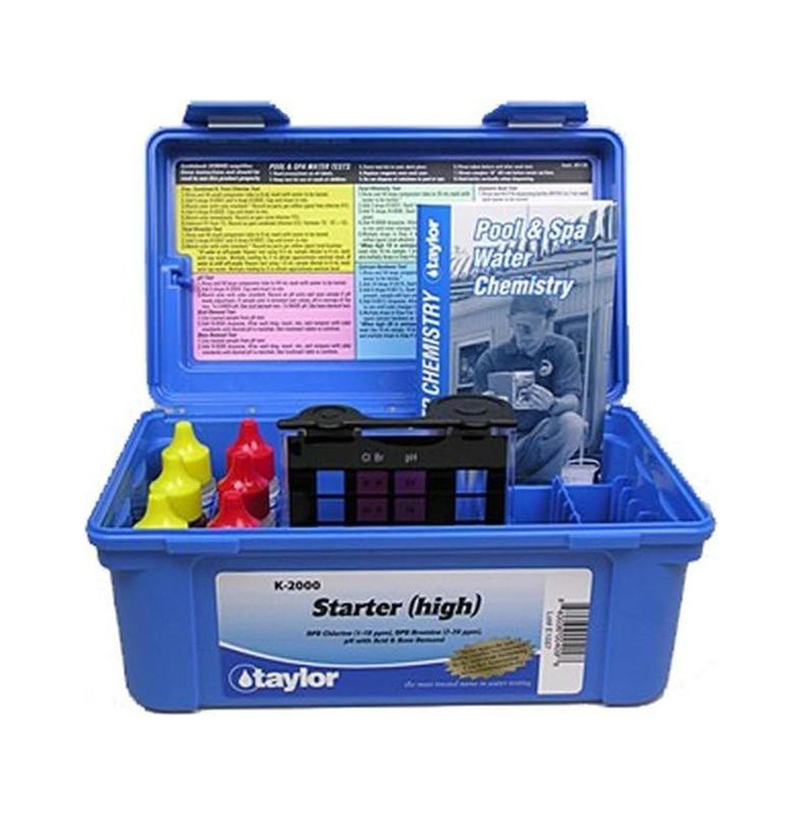 Taylor Technologies K-2000 Starter Kit Chlorine DPD/pH - Walmart.com