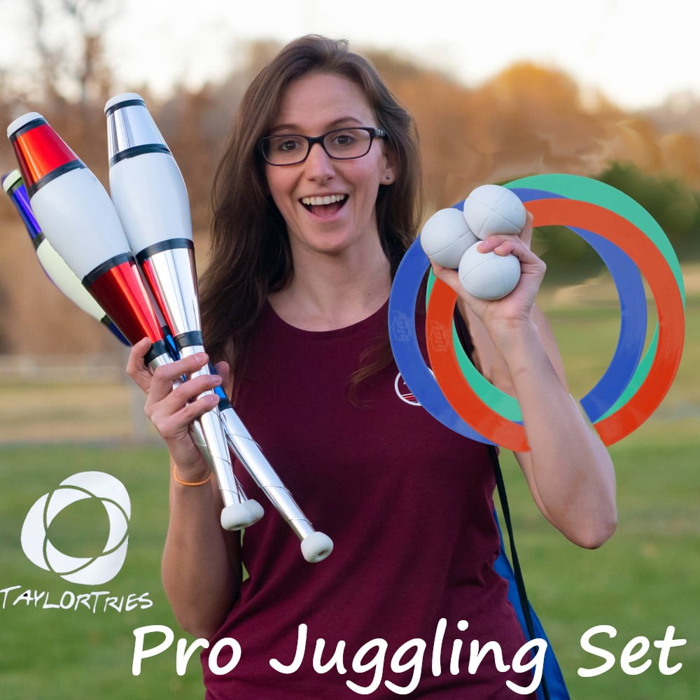 Taylor Tries Advance to Pro Juggling Sets - [3] Juggling Clubs, [3 ...