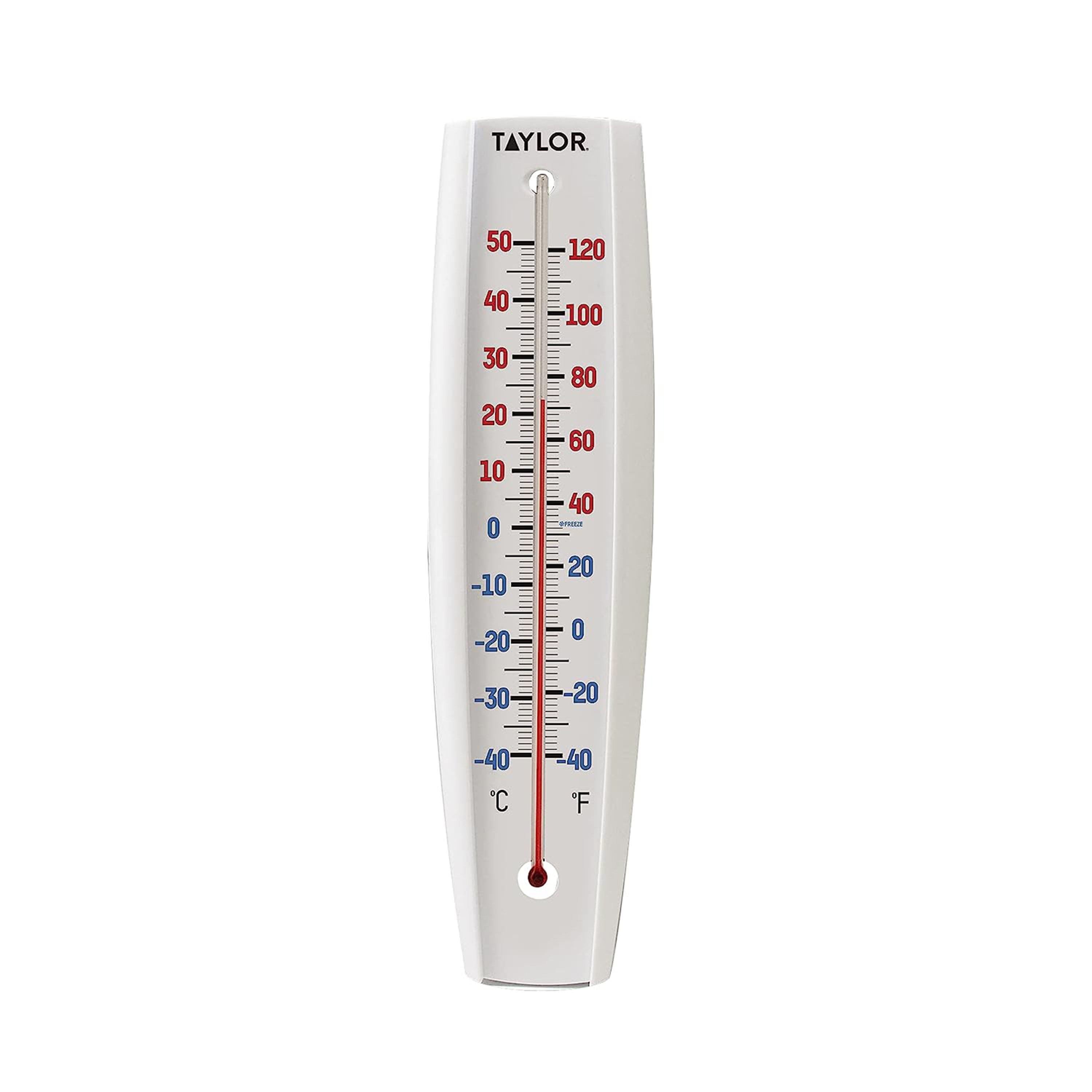 Indoor/Outdoor Thermometer 6-3/4" x 2-1/4", Each - Walmart.com