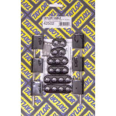 Taylor/Vertex 42502, V8 Vertical Wire Loom Kit Black 7-8Mm Performance ...