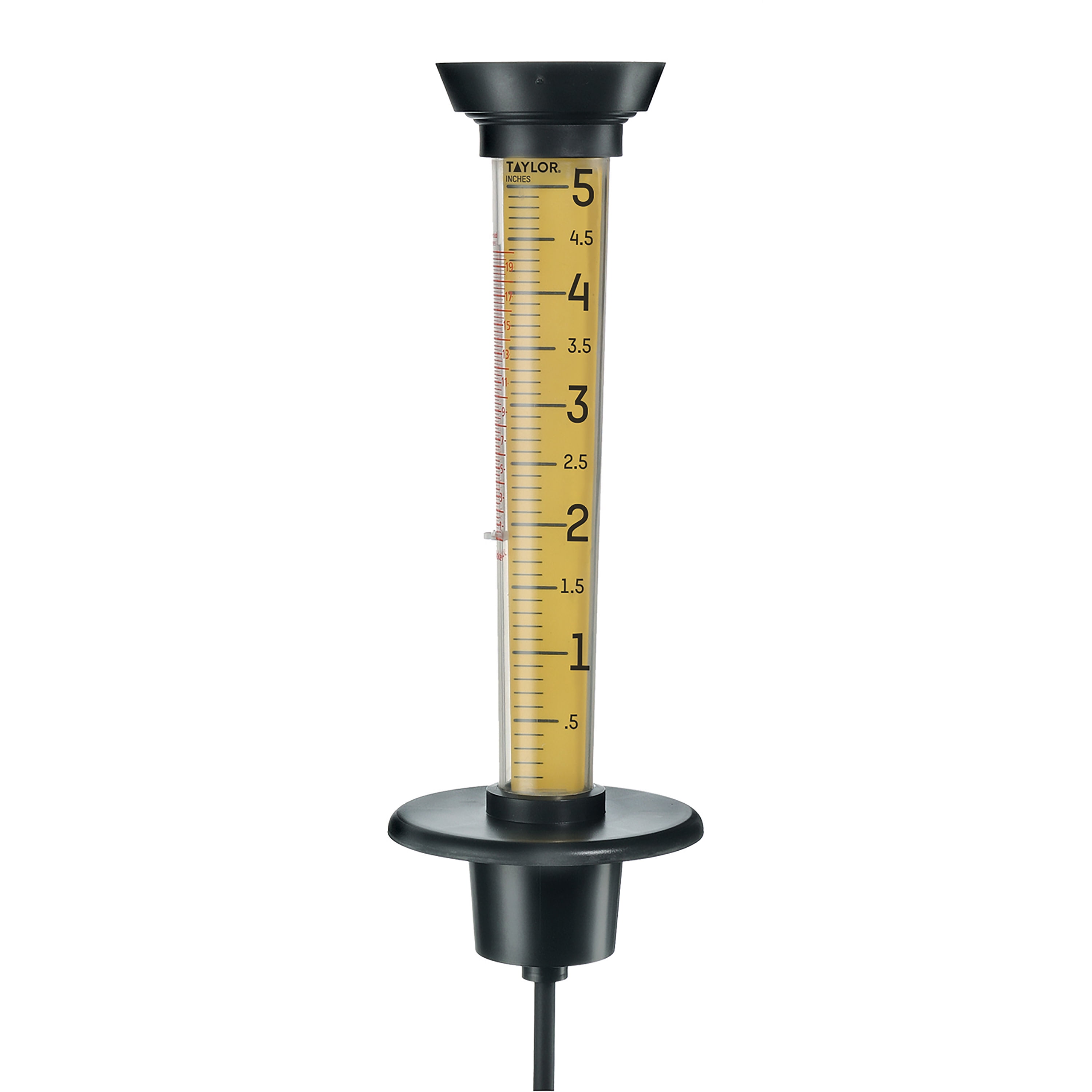 Taylor Weather Center Jumbo Rain Gauge with Thermometer - Walmart.com
