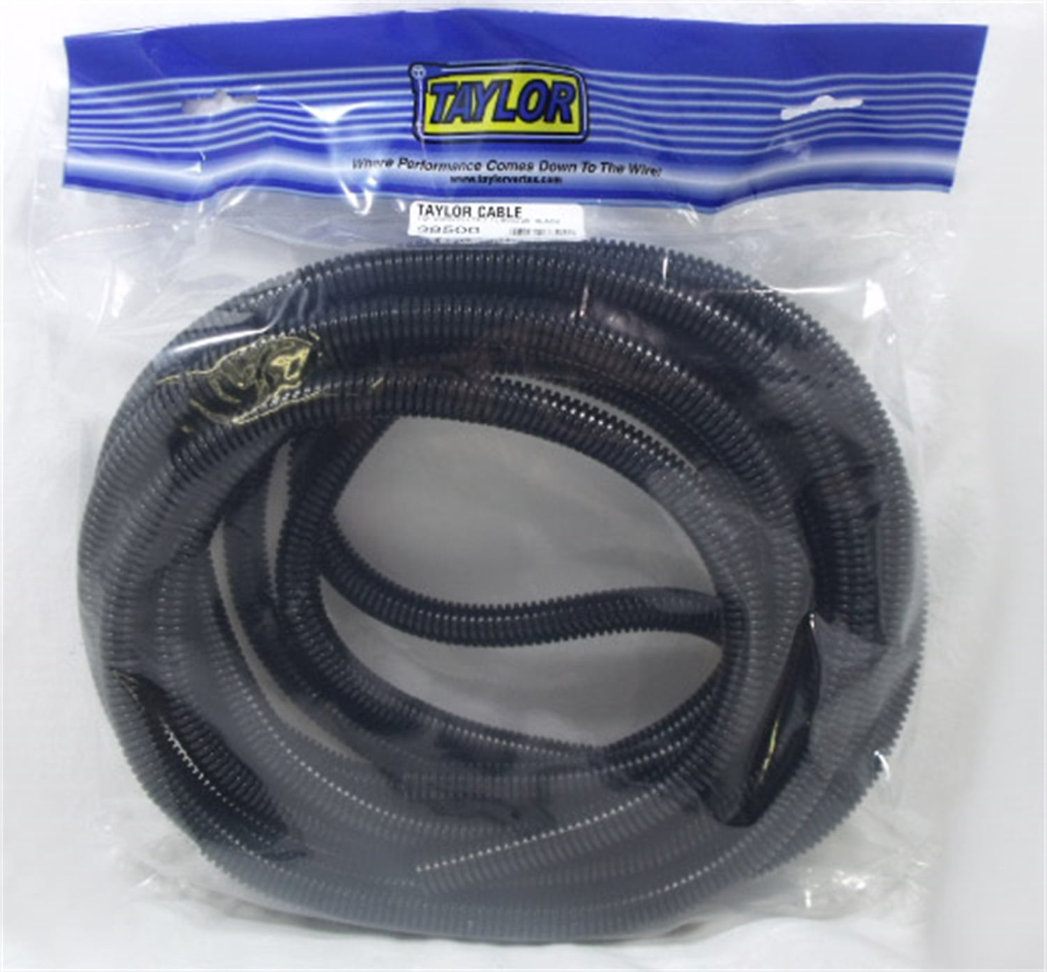 Taylor Wire / Vertex 38500 TAY38500 1/2IN CONVOLUTED TUBING 25FT BLACK ...