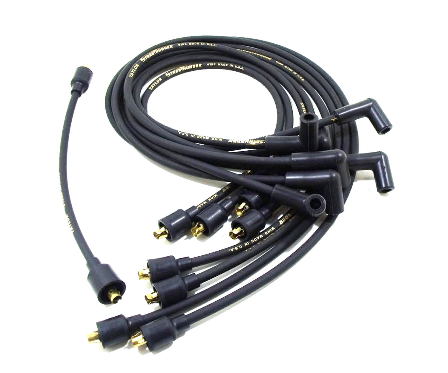 Taylor Wire / Vertex 51001 TAY51001 STREETHUNDER CUSTOM 8 CYL BLACK ...