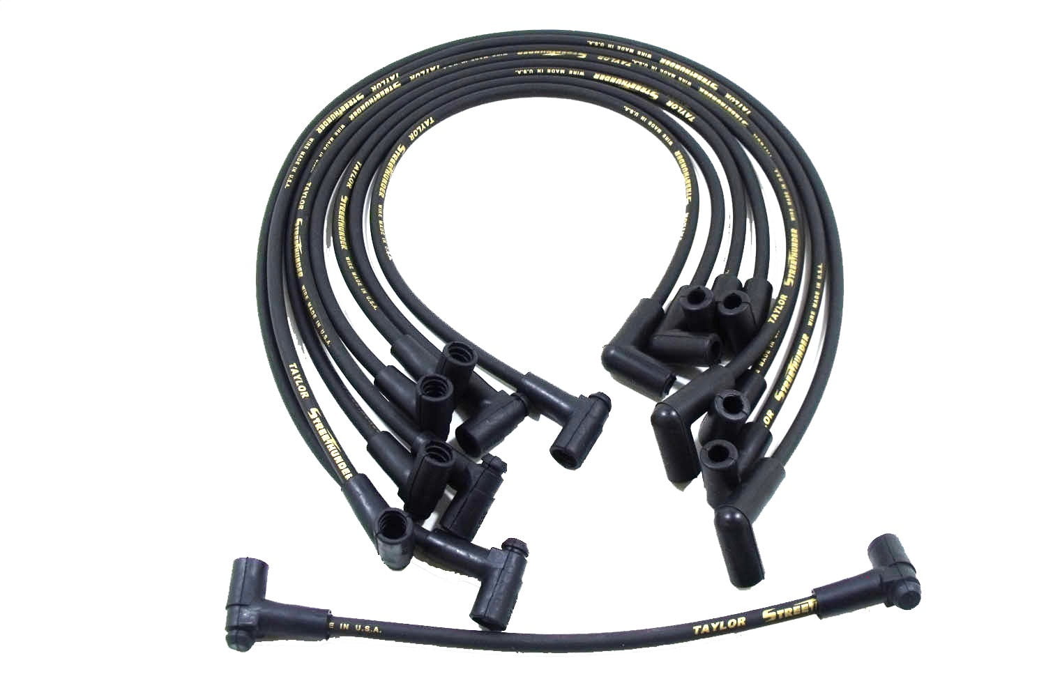 Taylor Wire / Vertex 51002 TAY51002 STREETHUNDER CUSTOM 8 CYL BLACK ...