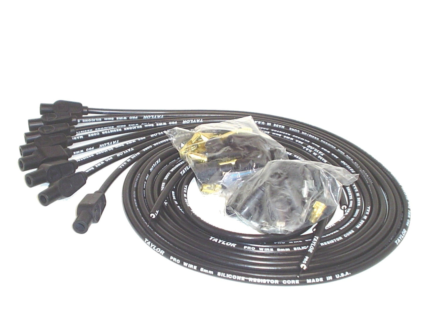 Taylor Wire / Vertex 70055 TAY70055 PRO RC UNIV 8 CYL 180 BLACK ...