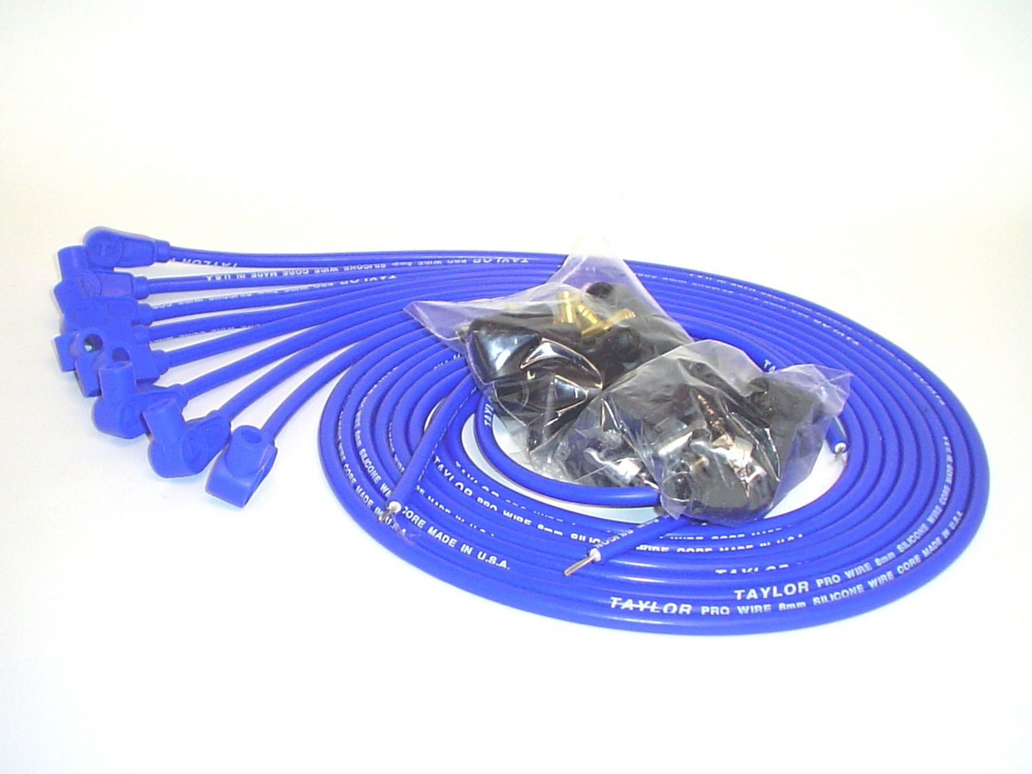 Taylor Wire / Vertex 70650 TAY70650 PRO TCW UNIV 8 CYL 90 BLUE ...