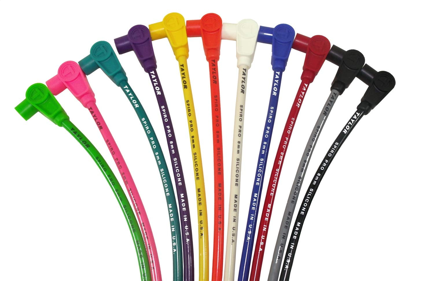 Taylor Wire / Vertex 73453 TAY73453 8MM SPIRO-PRO UNIV 8 CYL 135 YELLOW ...