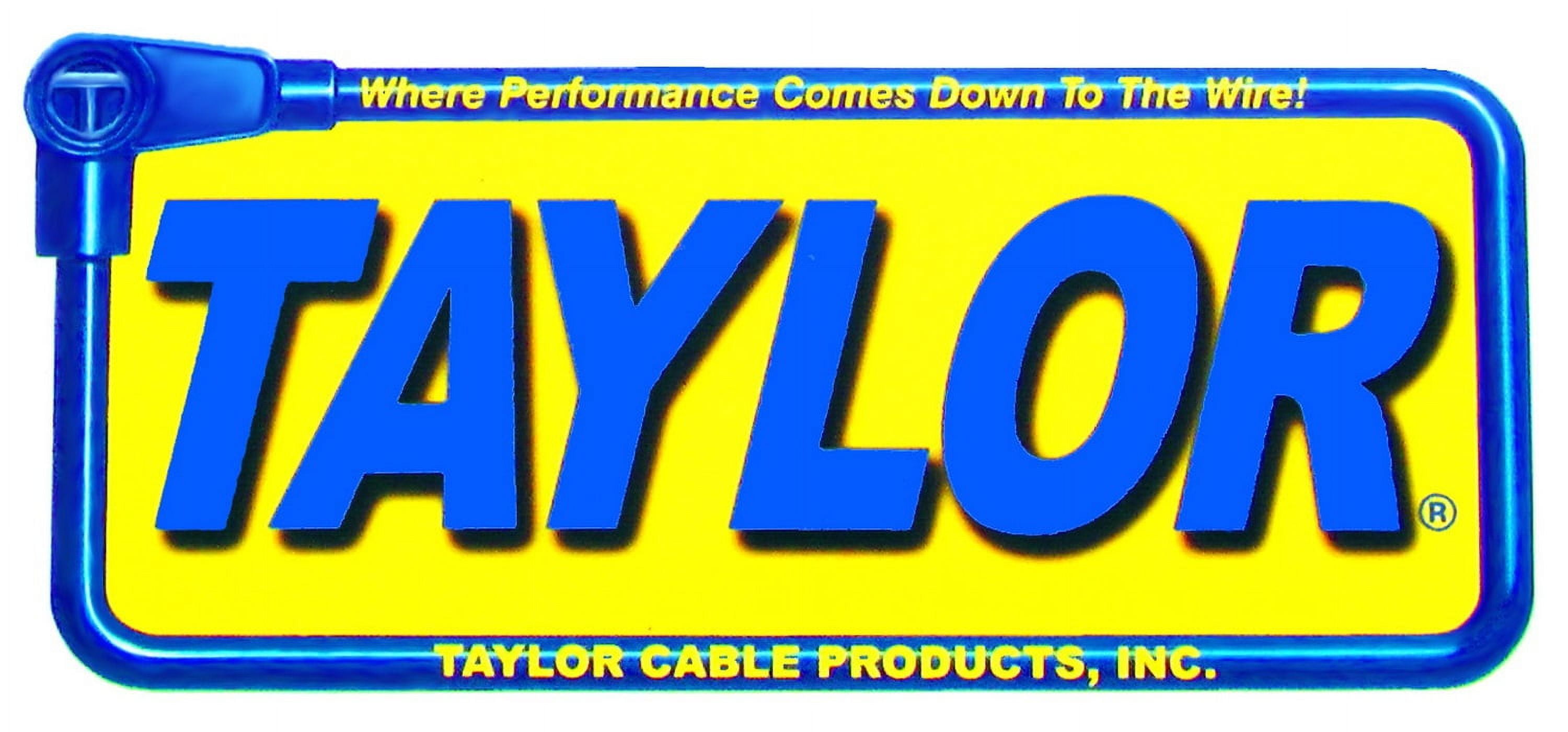 Taylor Wire / Vertex 74076 TAY74076 8MM SPIRO-PRO CUSTOM 8 CYL BLACK ...