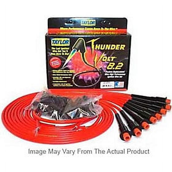 Taylor Wire / Vertex 84271 TAY84271 THUNDERVOLT 8.2 CUSTOM 8 CYL RED ...