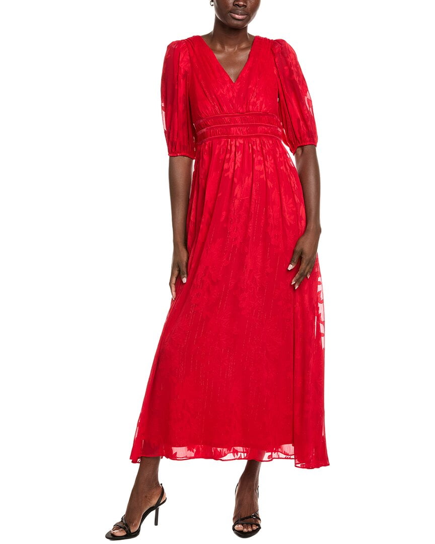 Taylor womens Abstract Print Dress, 12, Red - Walmart.com