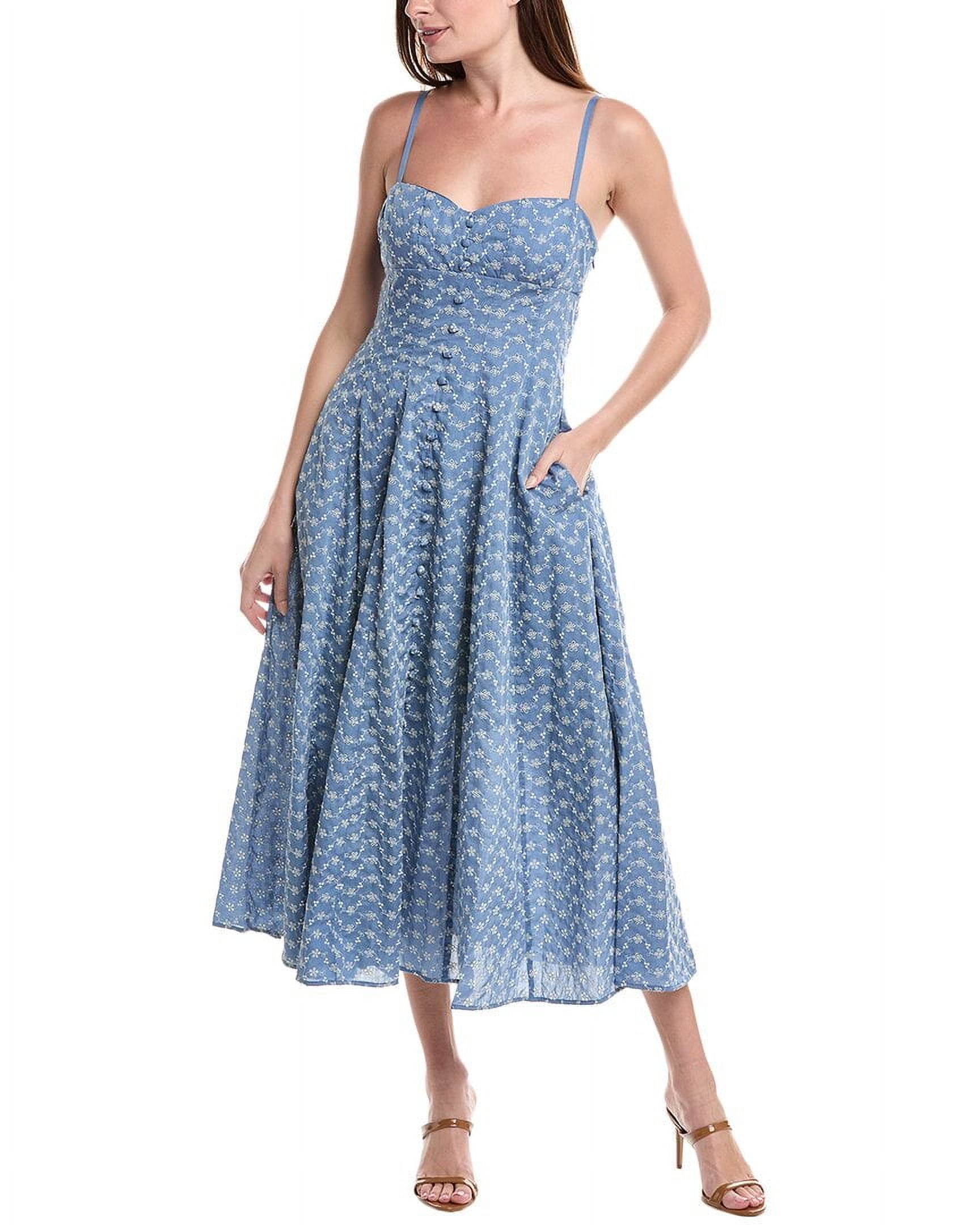 Taylor womens Maxi Dress, 10, Blue - Walmart.com