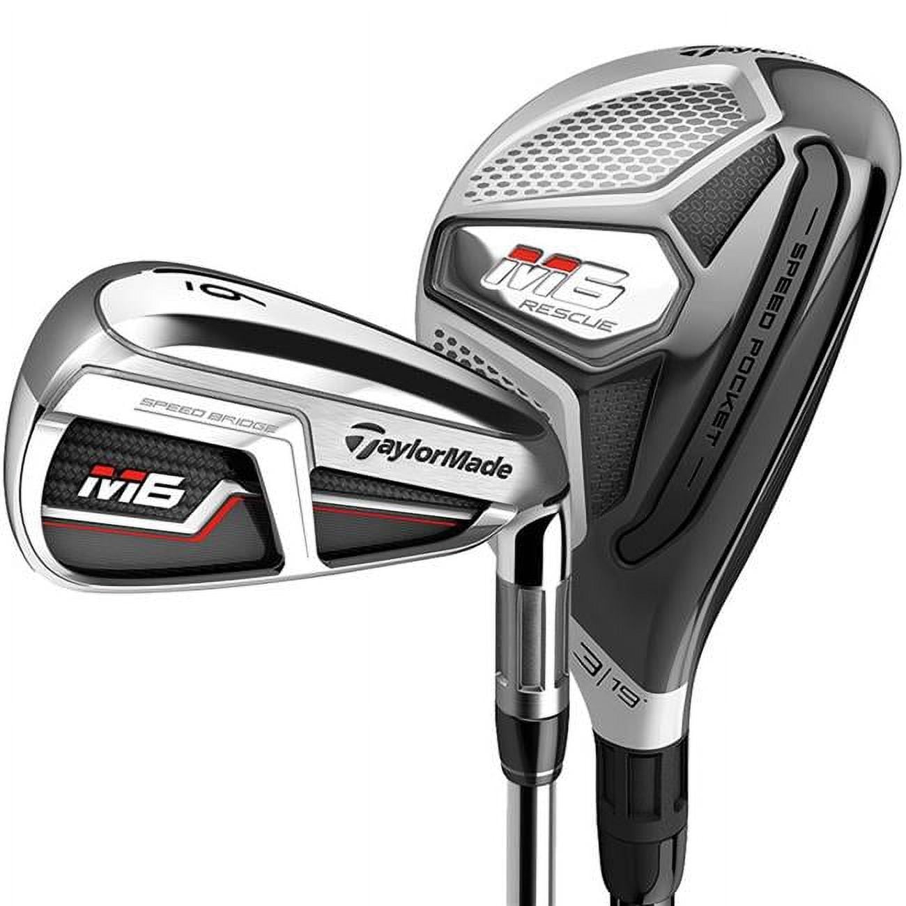 TaylorMade 79667 M6 Combo Set - Right Hand 3-4H, 5-PW - Regular Flex ...