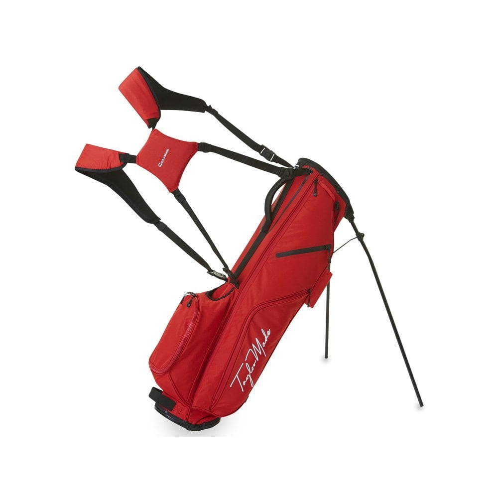 TaylorMade Flextech Carry Golf Bag - Red - Walmart.com