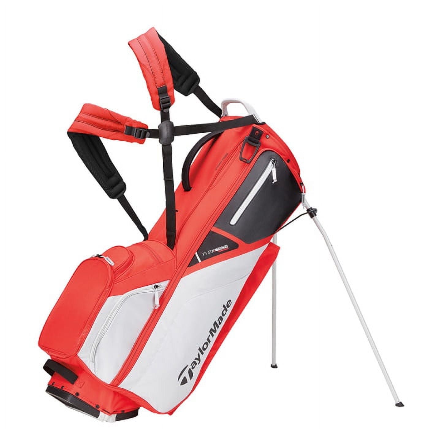 TaylorMade Flextech Stand Golf Bag - Red/Grey Cool - Walmart.com