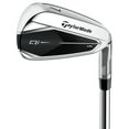 TaylorMade Men's Golf Clubs Qi High Launch Graphite Irons(6-PW, AW ...