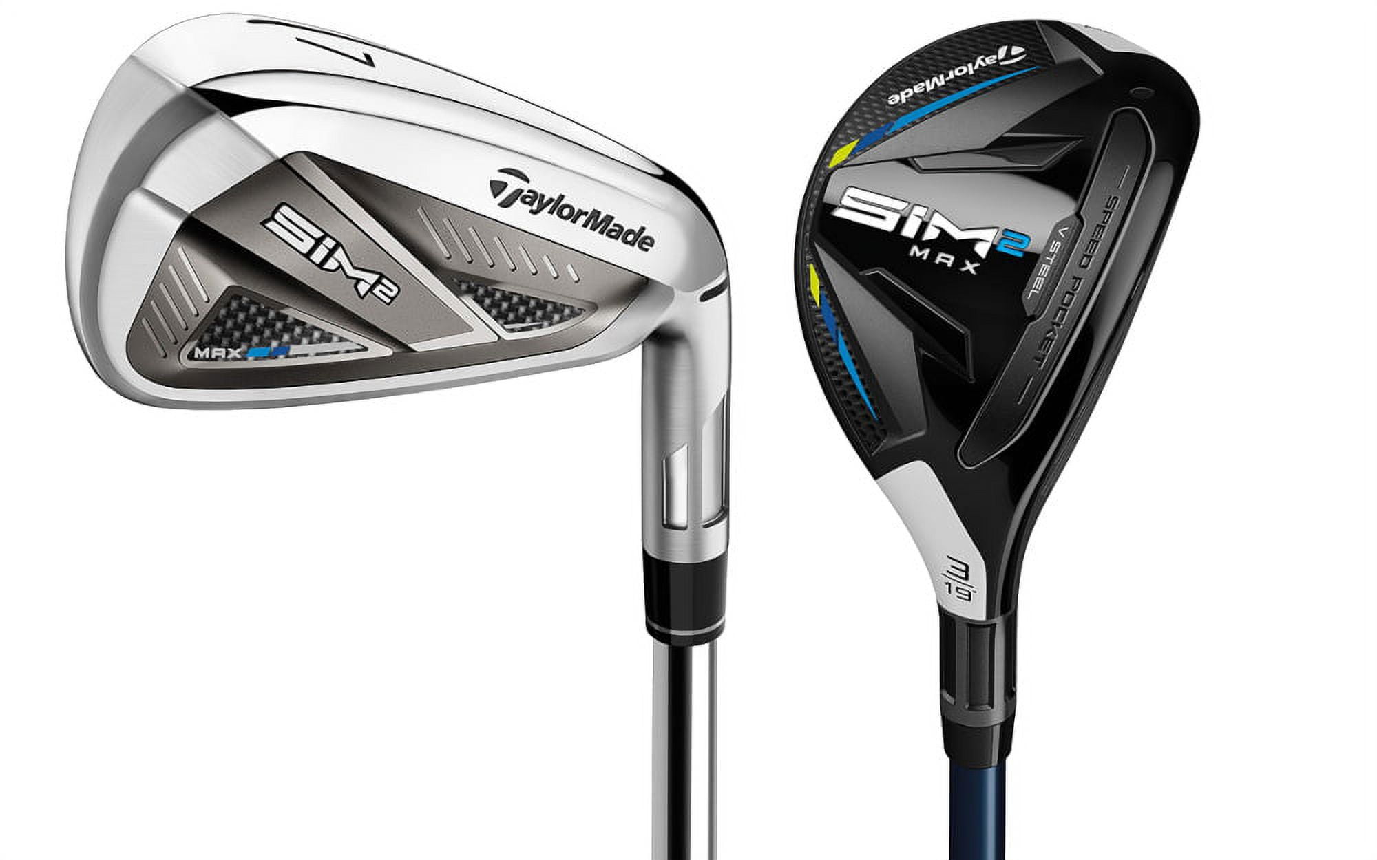 TaylorMade Golf Club SIM 2 MAX Combo 3-PW Iron Set Regular Steel New ...