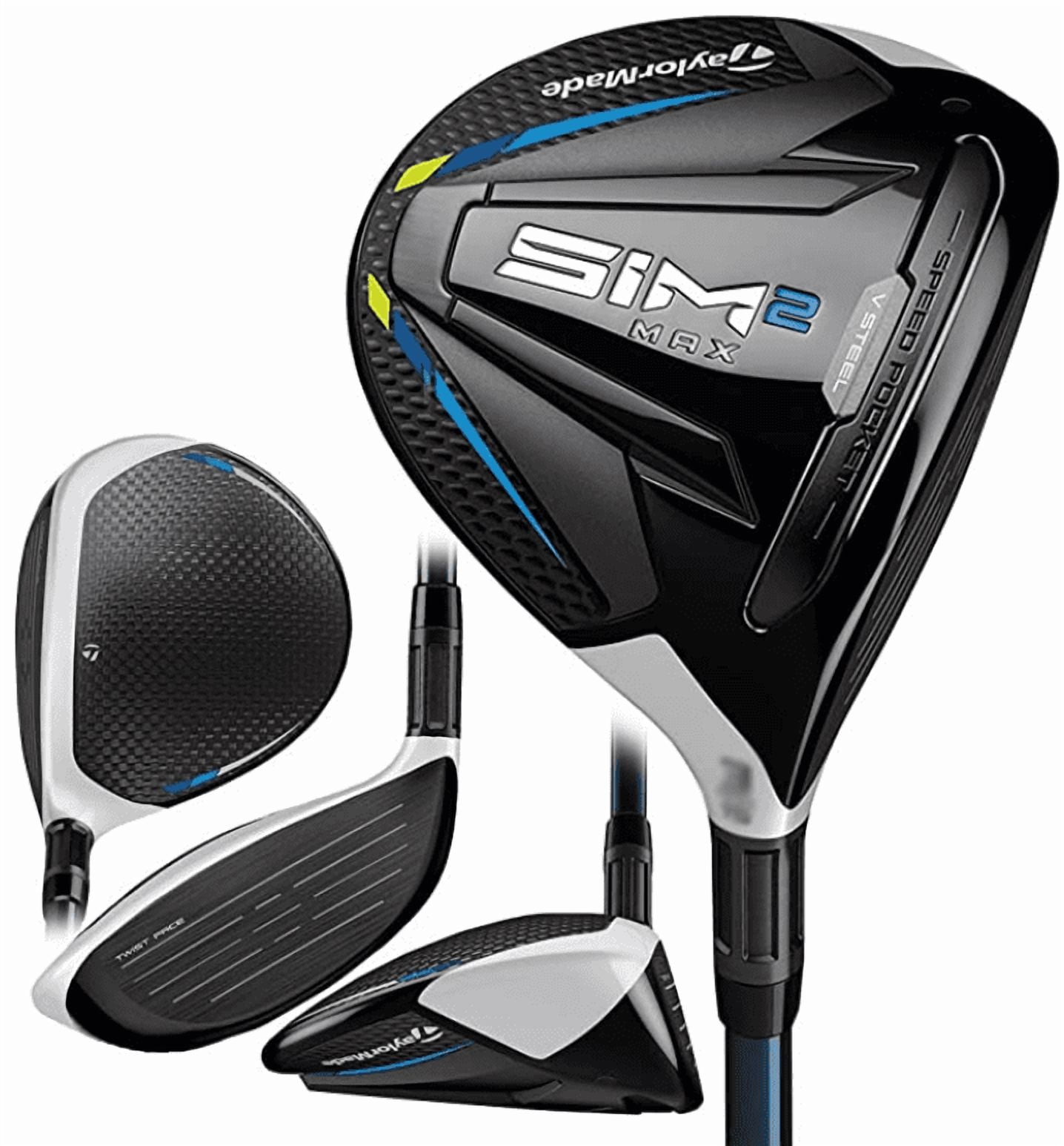 TaylorMade SIM 2 MAX 15* 3 Wood Golf Club, Regular Flex, Graphite, V ...
