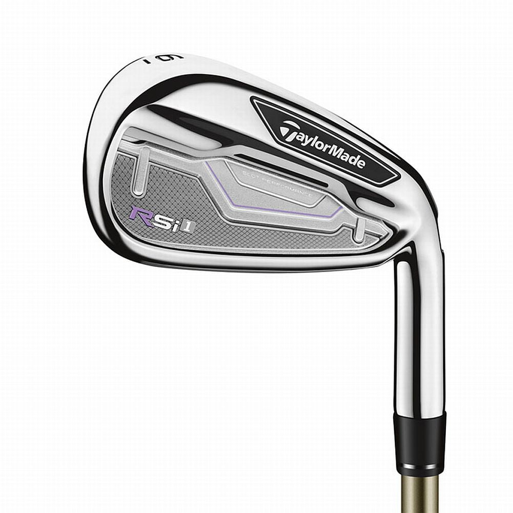 TaylorMade Golf Clubs Women's RSi1 Iron Set (5-PW, SW), Graphite Ladies ...