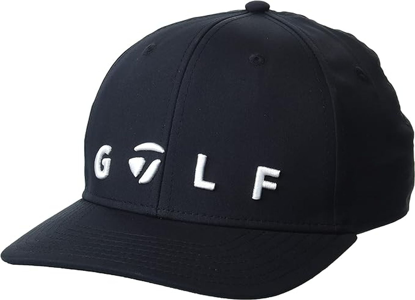 TaylorMade Golf Logo Black Headwear Men Fits All - Walmart.com