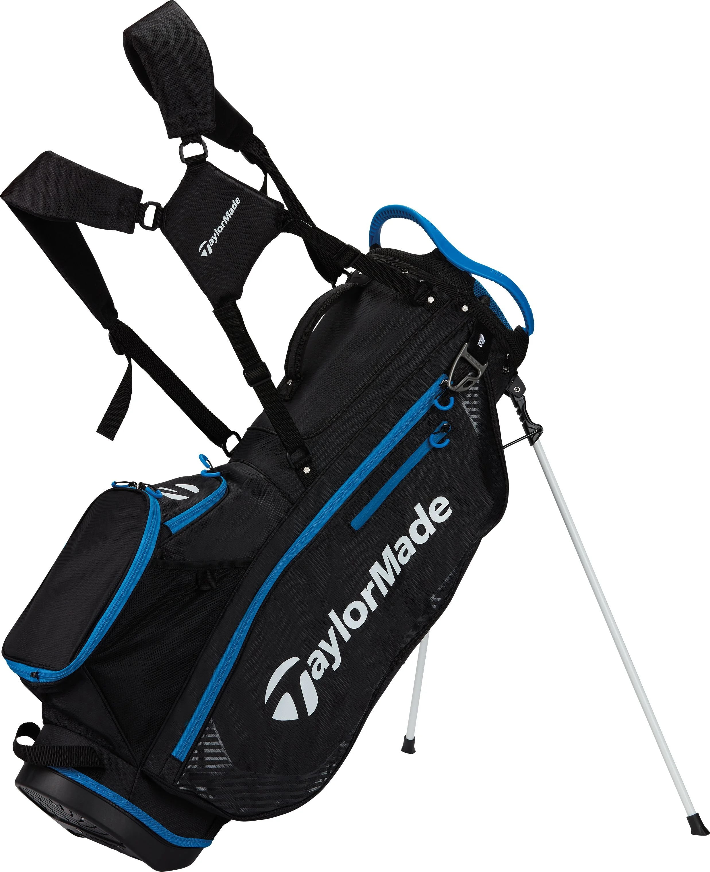 TaylorMade Men's Pro Stand Golf Bag with Putter Well, 6 Pockets & Full ...