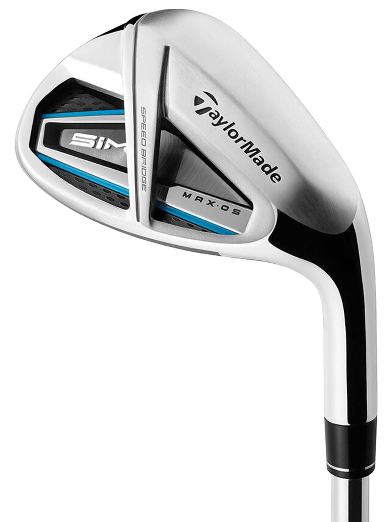 TaylorMade Golf SIM MAX OS Wedge, 48*(AW) Nippon NS Pro Steel Regular ...