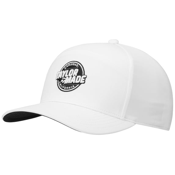 TaylorMade Mens LS Horizon Snapback Hat 2024 - White - Walmart.com