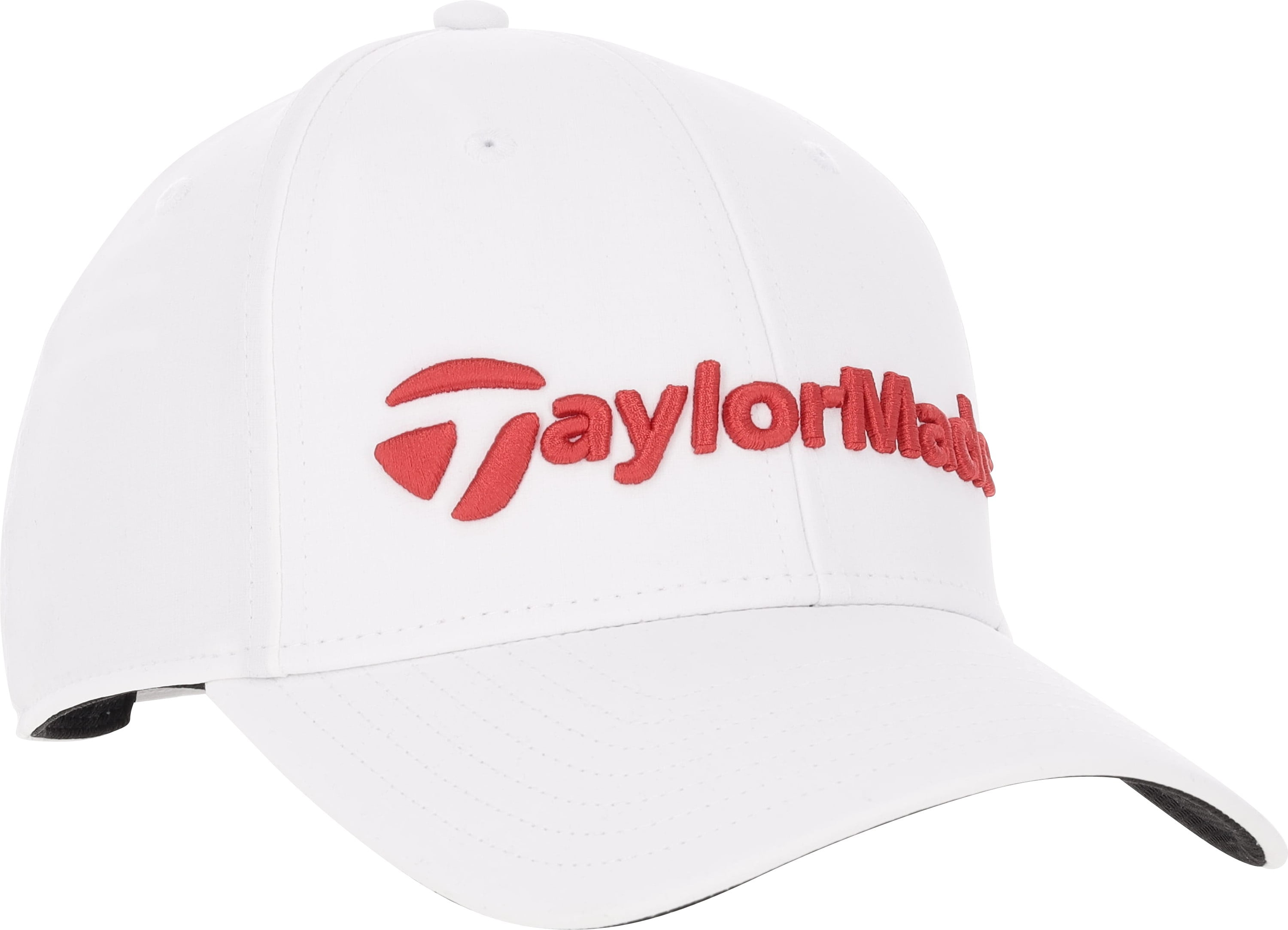 TaylorMade Performance Seeker 21 White/Red Headwear Men Golf Hat ...