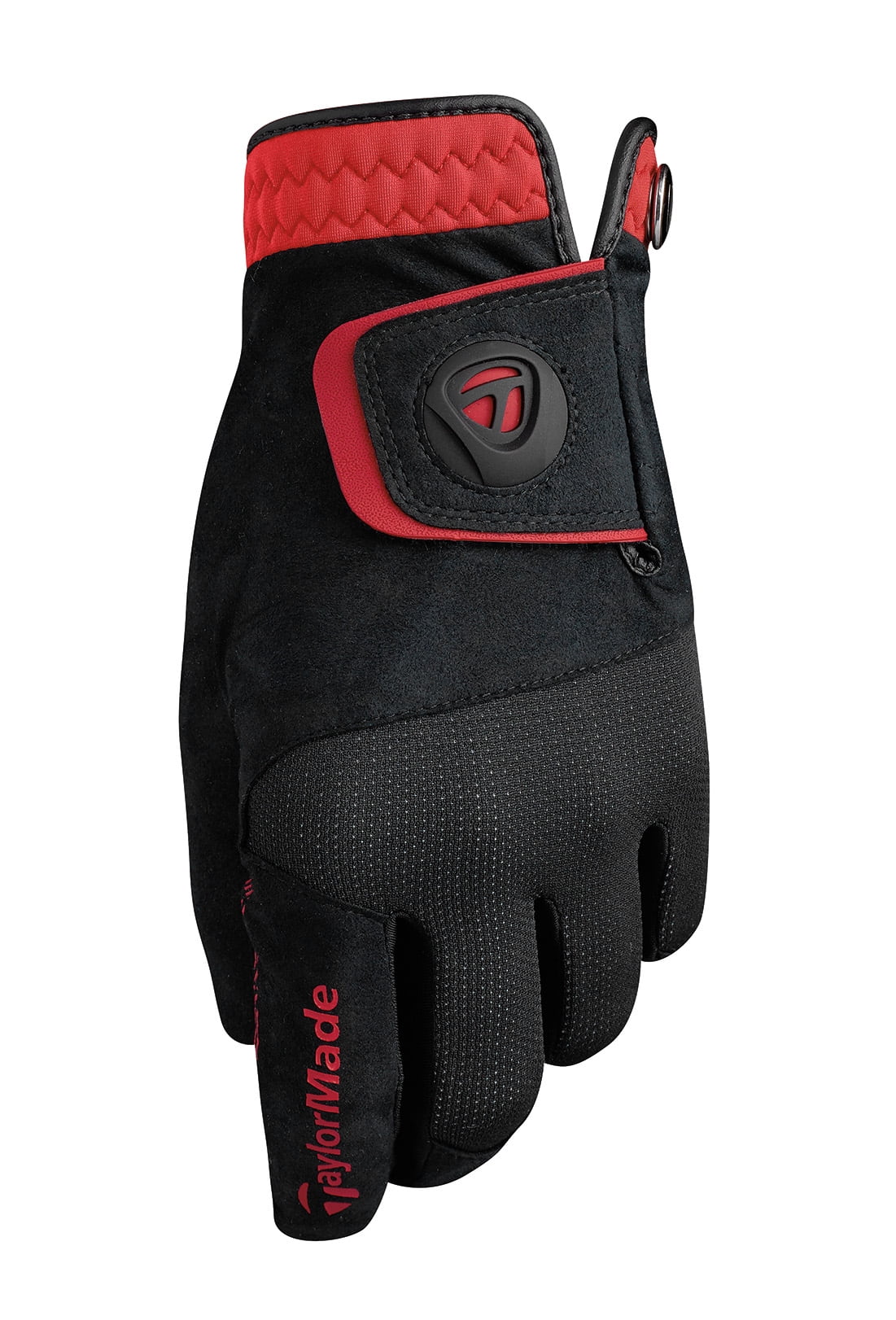 TaylorMade Rain Control Golf Gloves (Black/Red), X-Large - Walmart.com