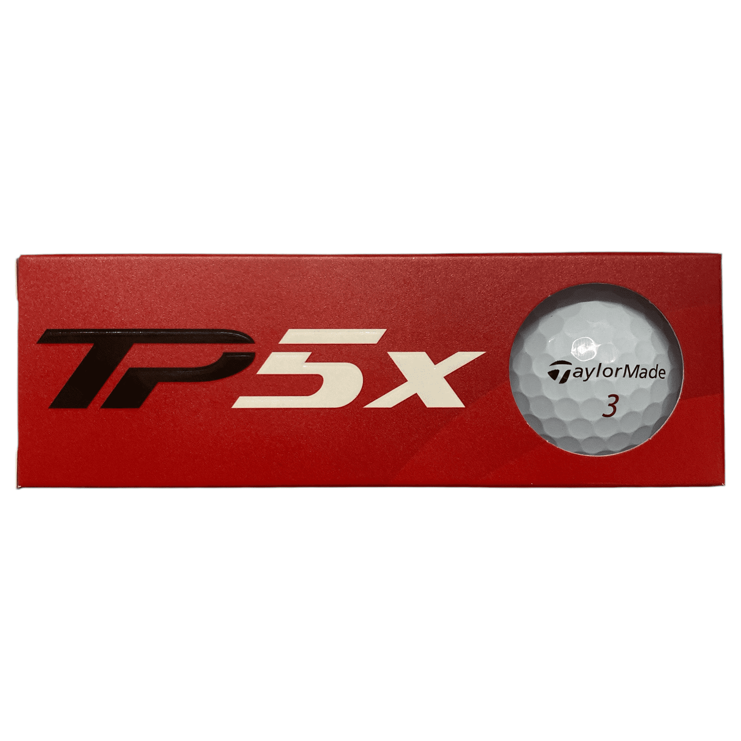TaylorMade TP5x Tour Flight Dimple Pattern Golf Balls, White, 3pk ...