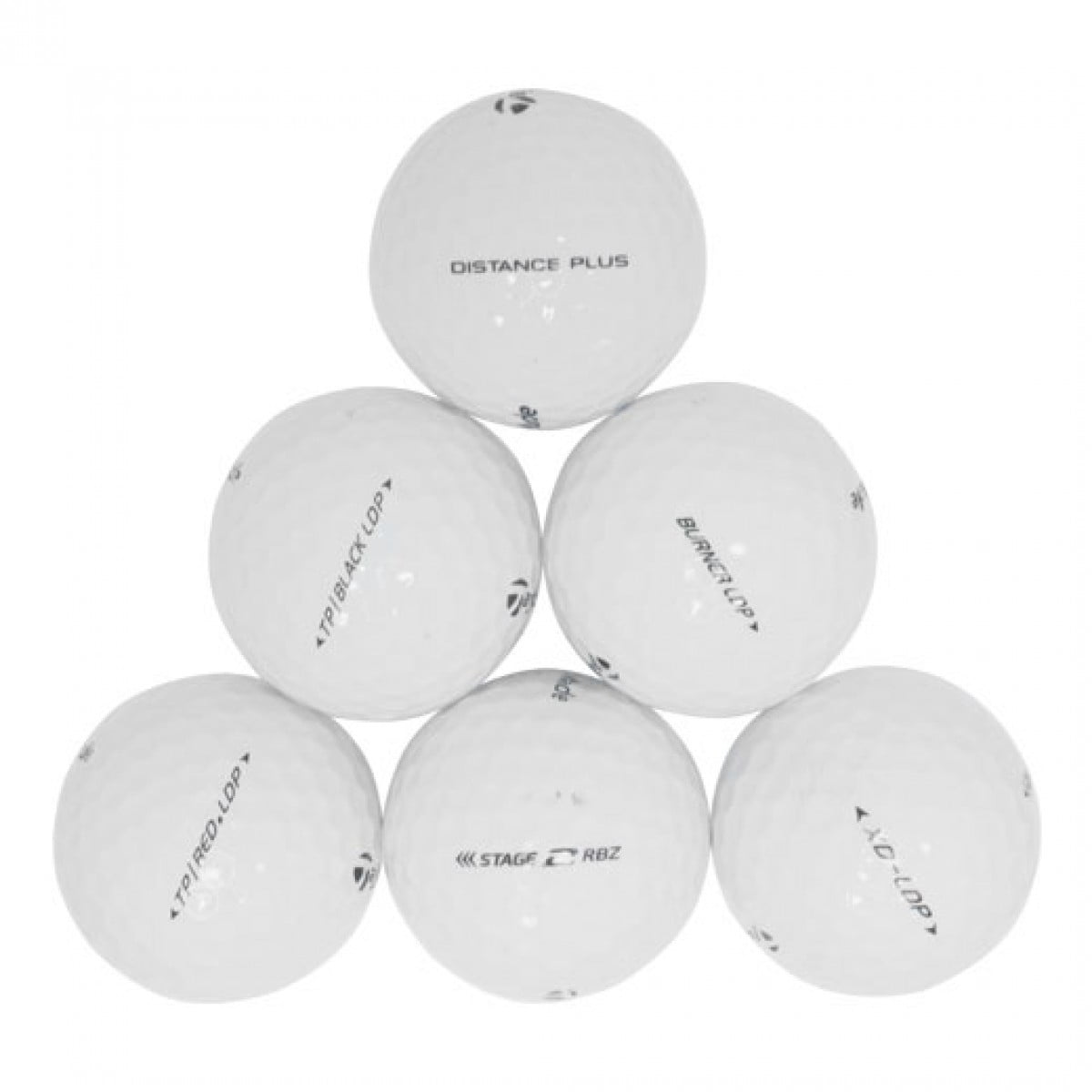 Taylormade Golf Ball Mix - Premium Recycled & Refinished - Walmart.com