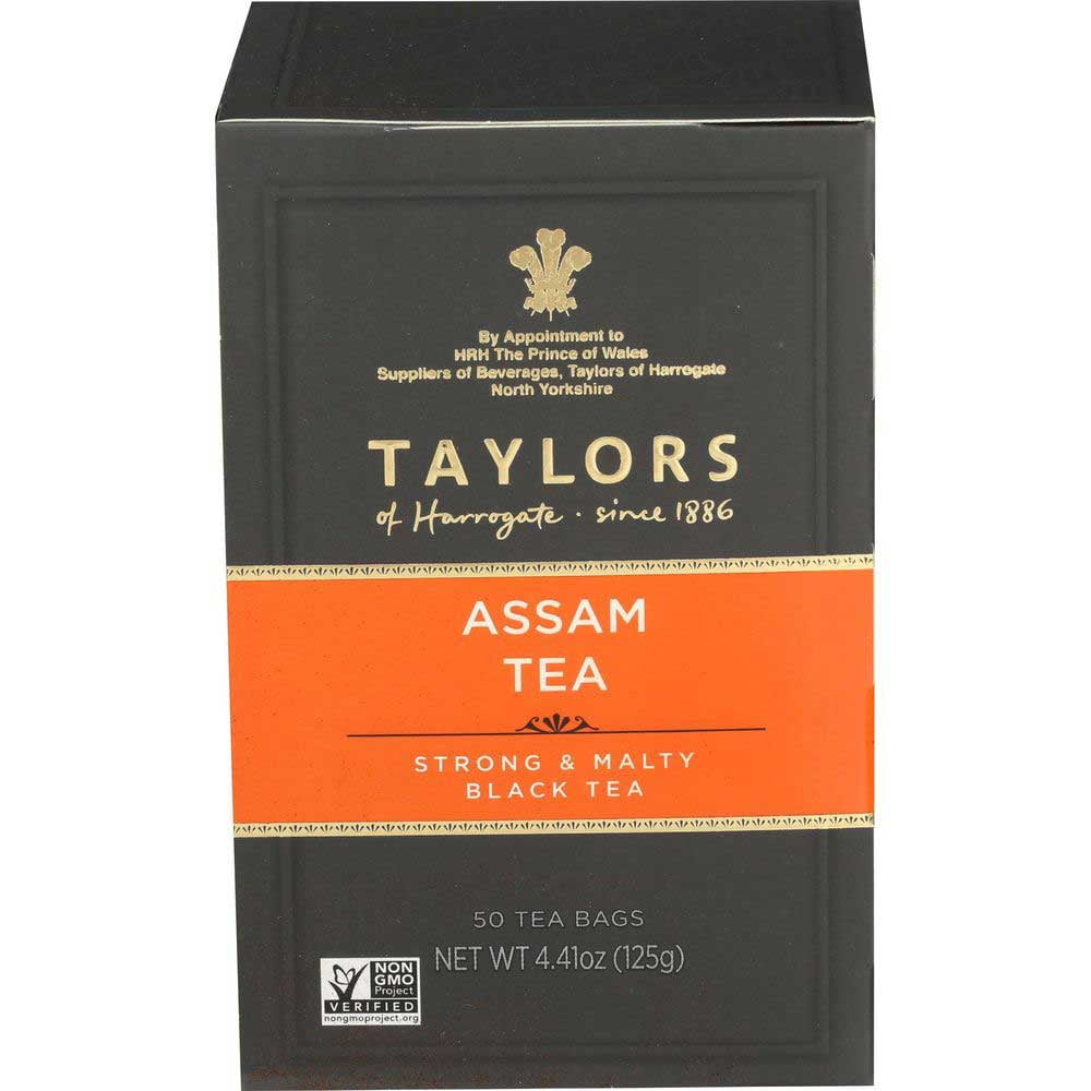 Taylors Of Harrogate Assam Tea - 50 tea bags per pack -- 6 packs per ...