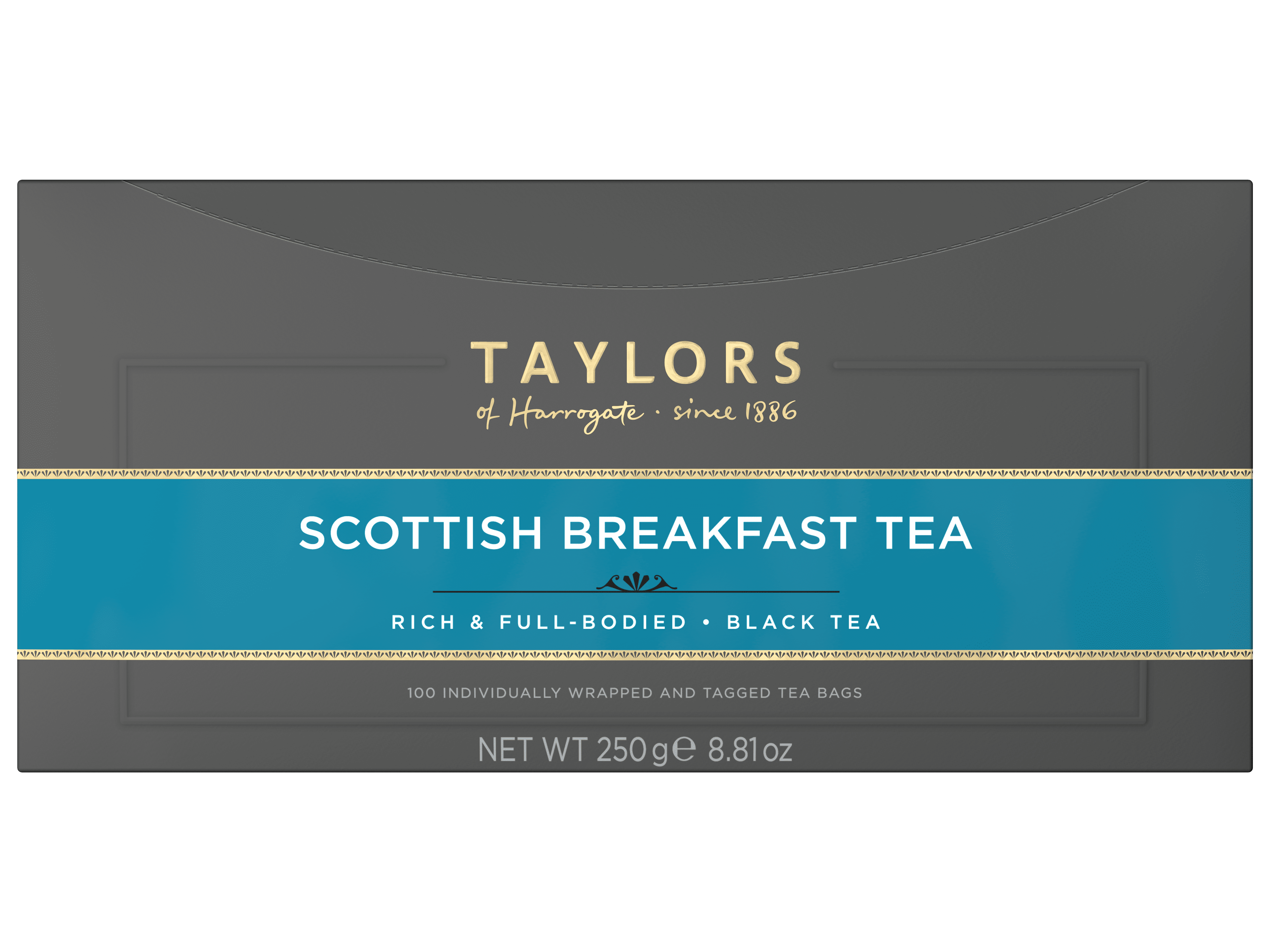 Free Shipping! Taylors of Harrogate Scottish Breakfast Tea, 100 Teabags ...