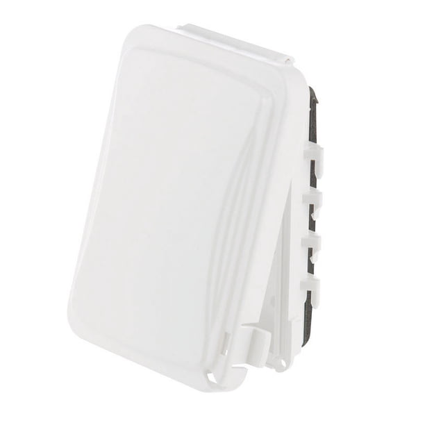 Taymac 3207644 1 Gang Rectangle Plastic Receptacle Box Cover for ...